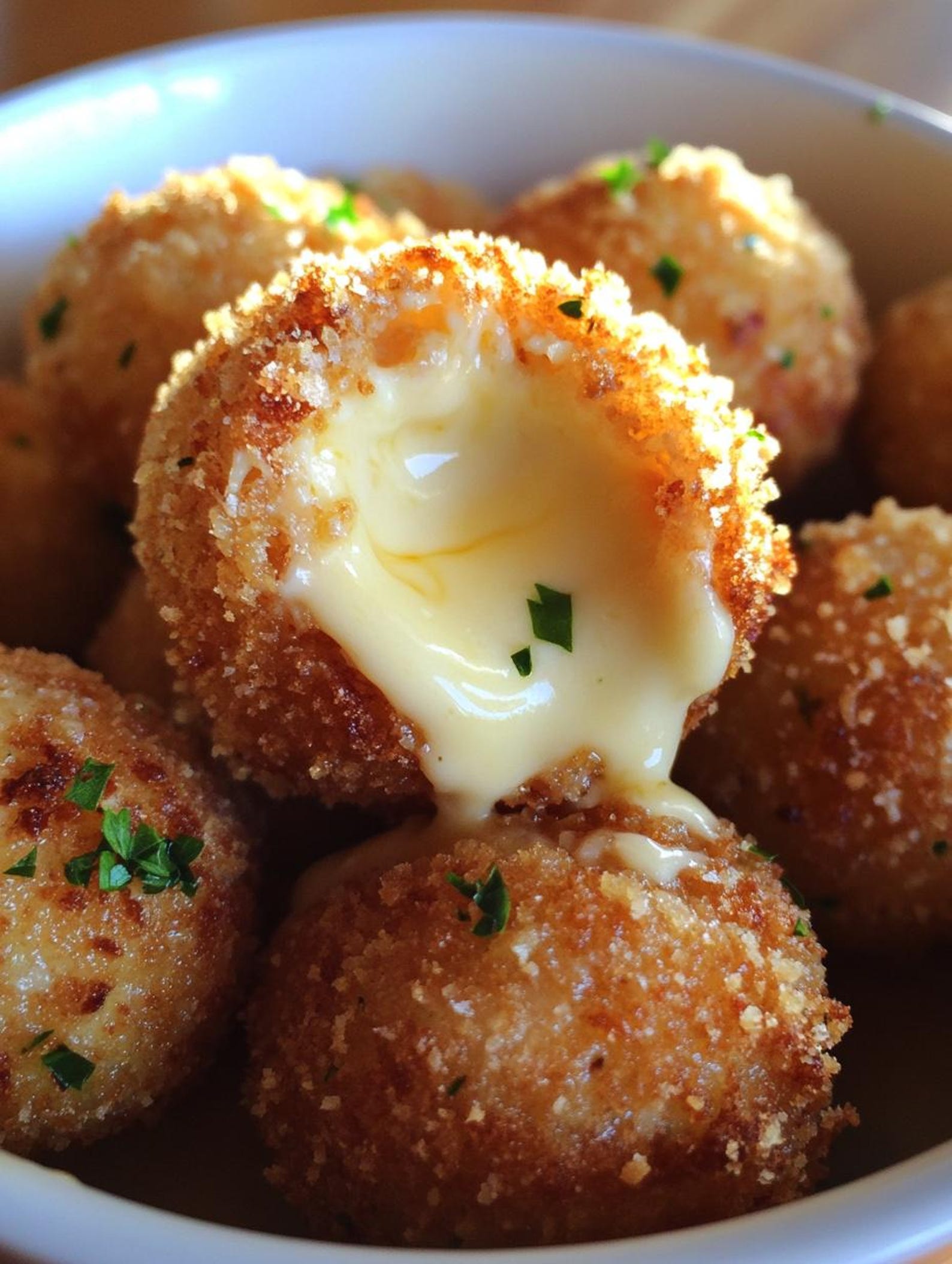 EASY RECIPE for Crispy Cheese Croquettes Recipe: Homemade Appetizer ...