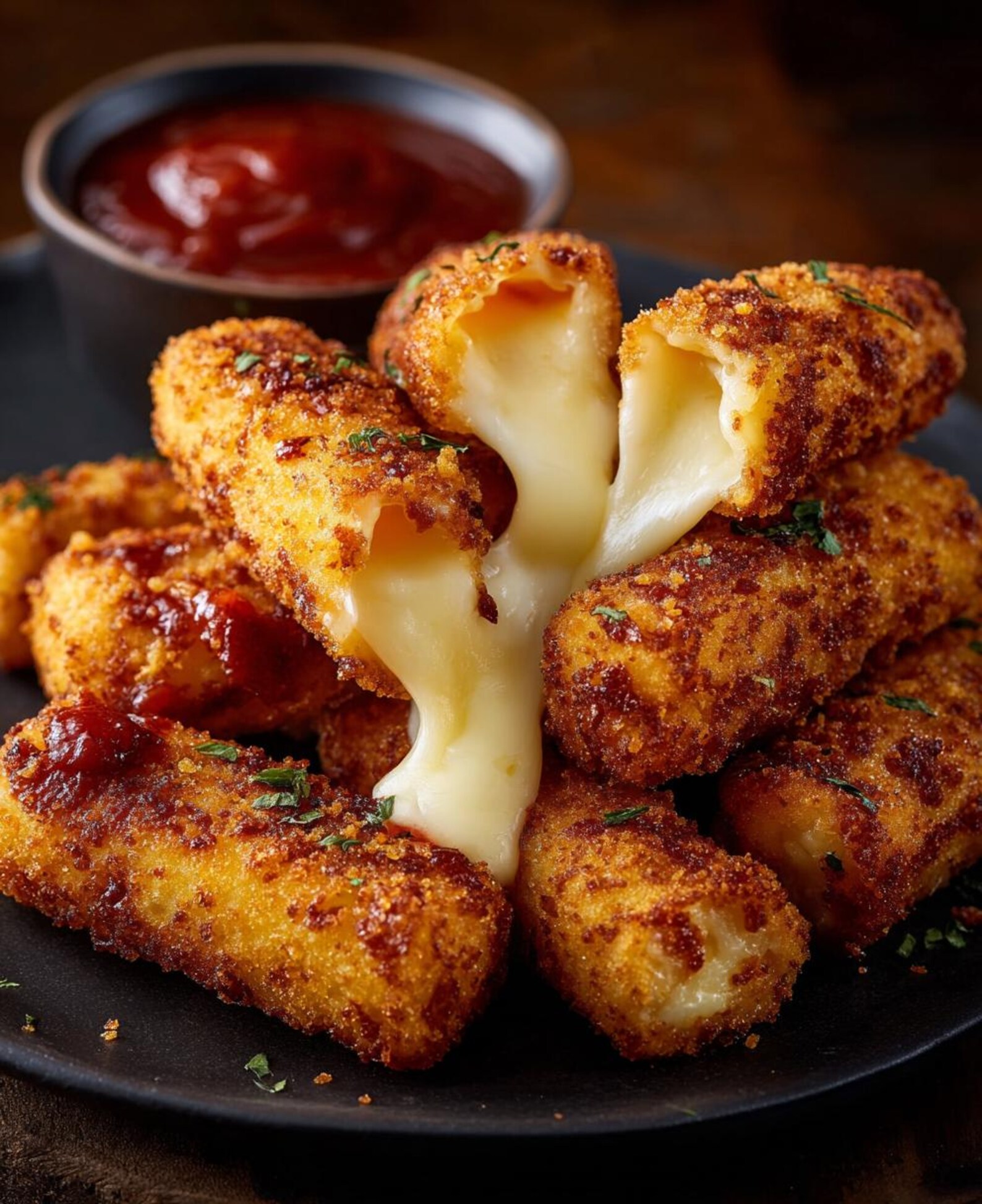 EASY RECIPE for Mozzarella Sticks Recipe: Crispy Appetizer With ...