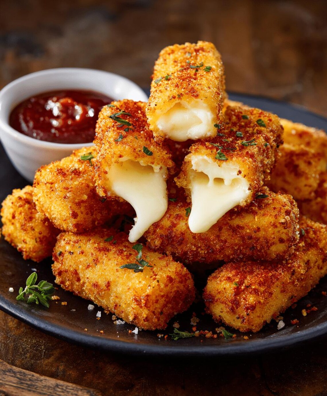 EASY RECIPE for Mozzarella Sticks Recipe: Crispy Appetizer With ...