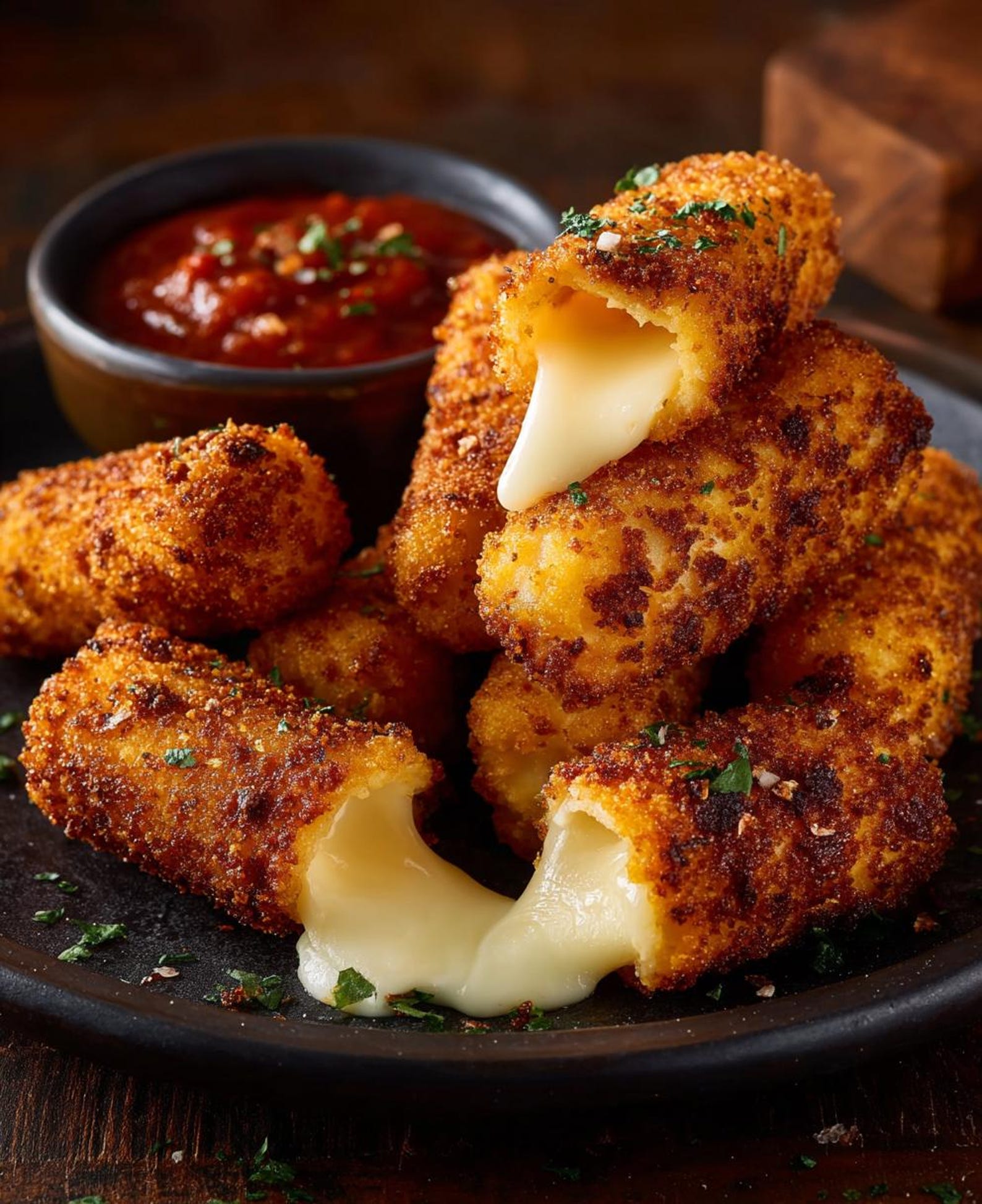 EASY RECIPE for Mozzarella Sticks Recipe: Crispy Appetizer With ...