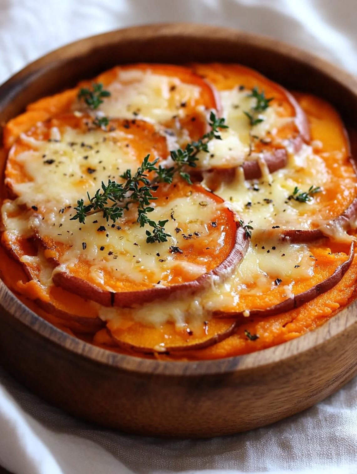 EASY RECIPE for Cheesy Butternut Squash Gratin Recipe: Savory Holiday ...