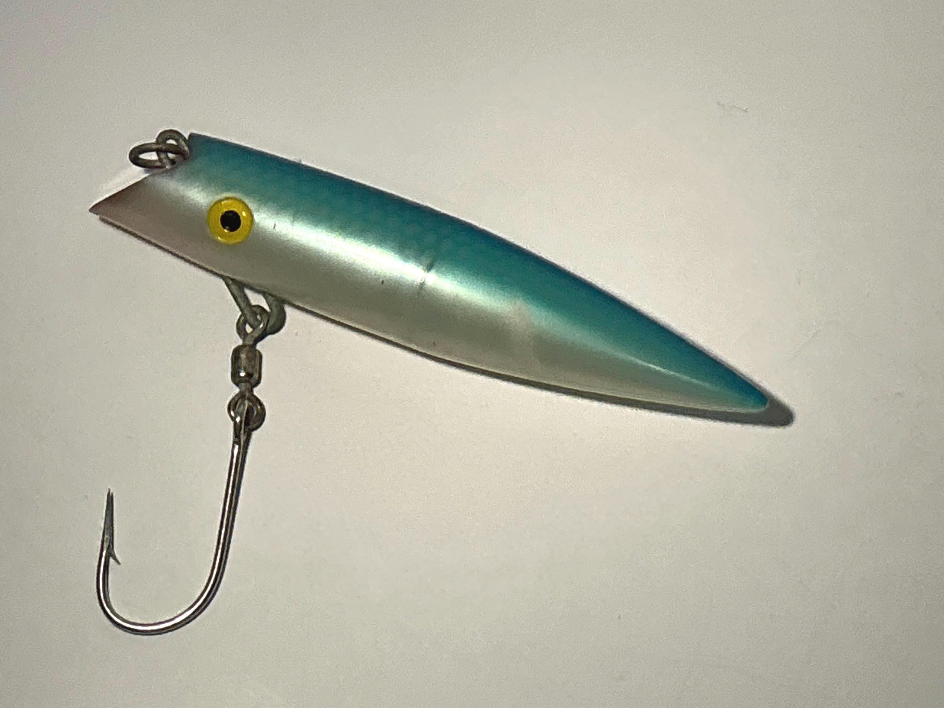 Vintage Lyman Fishing Plug Lure: Rare Canadian Collectible, Blue ...