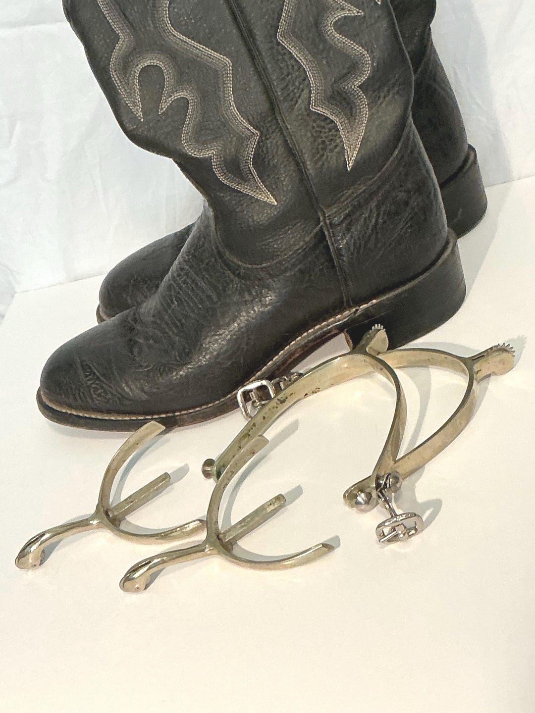 Vintage British Military Boot Spurs: Brass & Nickel, Stamped England - Etsy