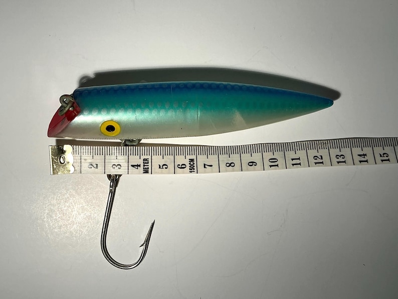 Vintage Lyman Fishing Plug Lure: Rare Canadian Collectible, Blue ...