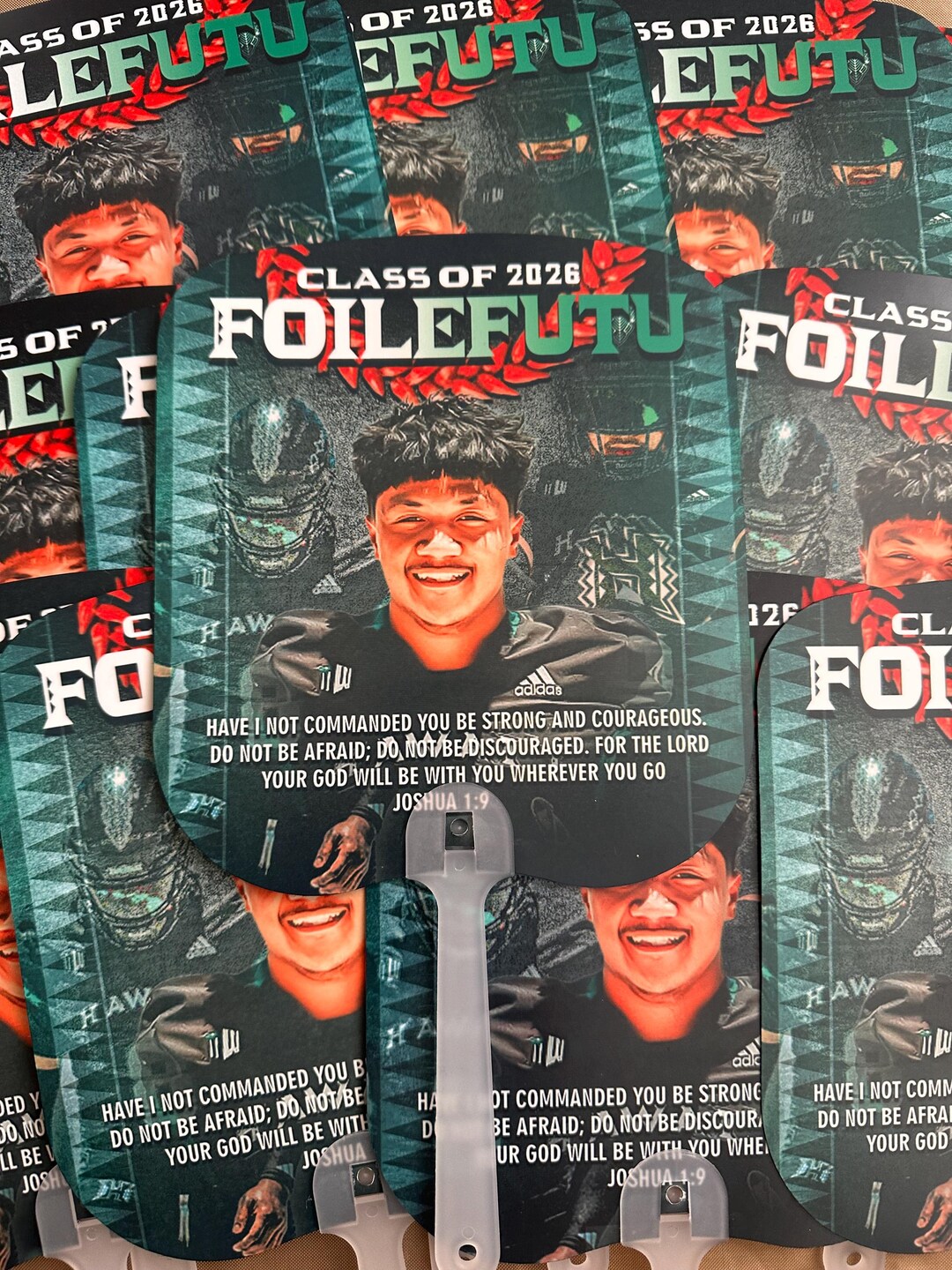 Custom Fans – Personalized Senior Photo Fans – Class of 2026 Keepsake ...