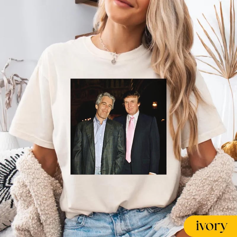 Trump Epstein T Shirt - Etsy