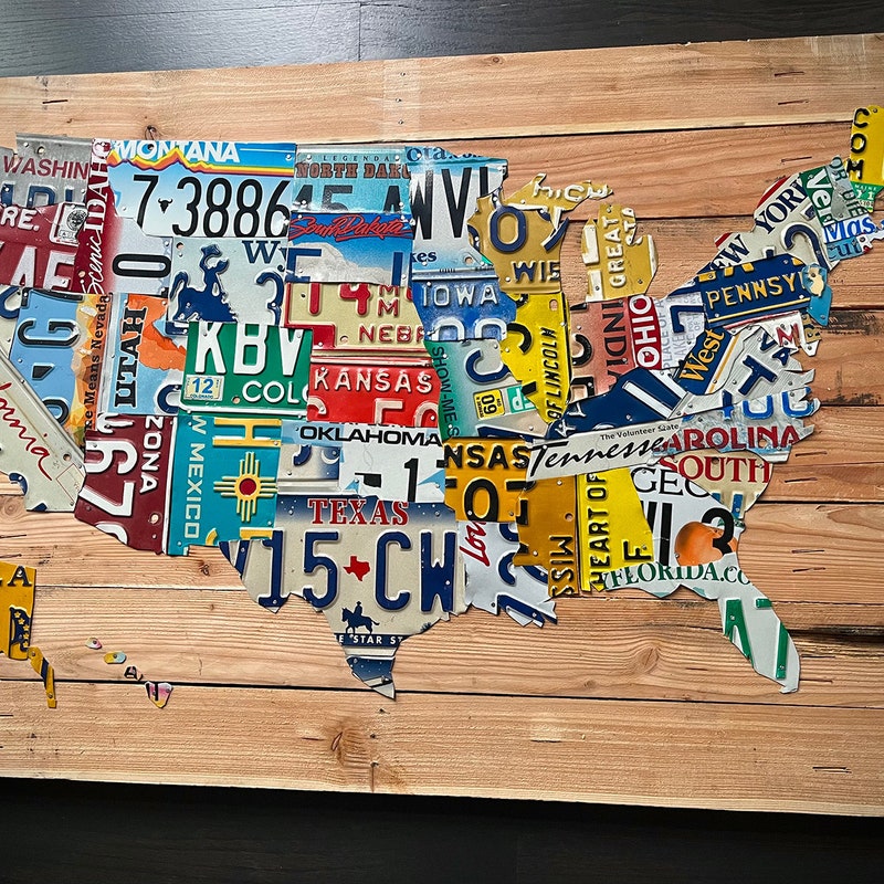 Pallet Map - Etsy