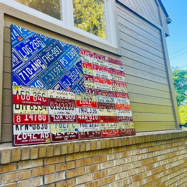 Upcycled License Plates - Etsy