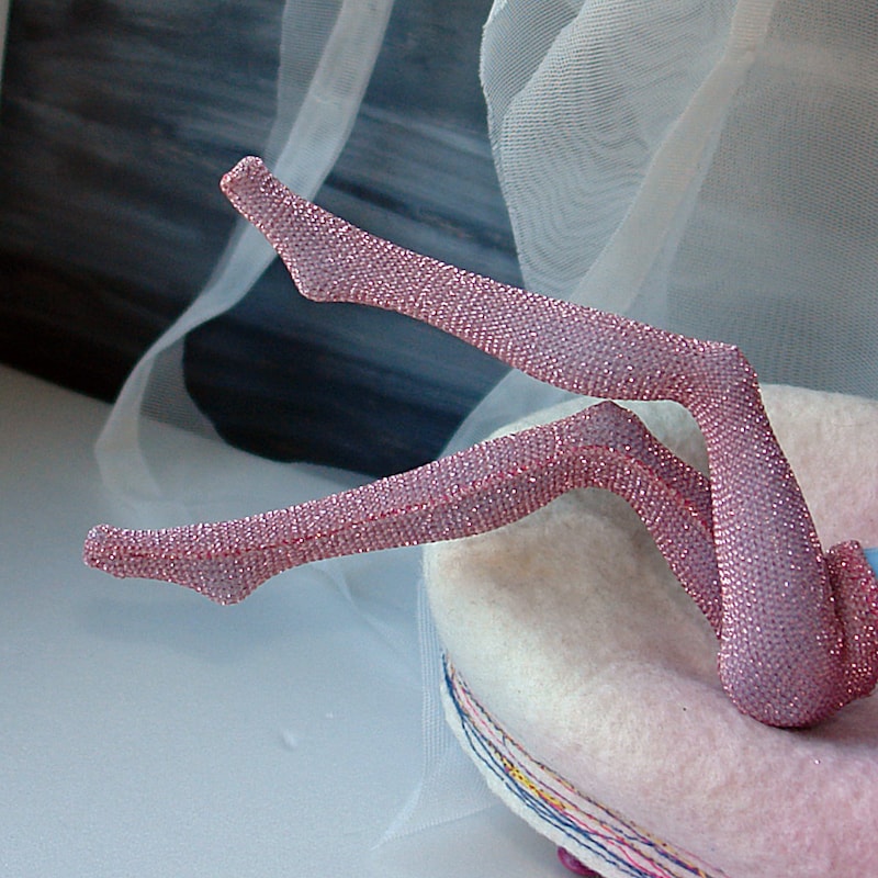 Pink Pantyhose - Etsy