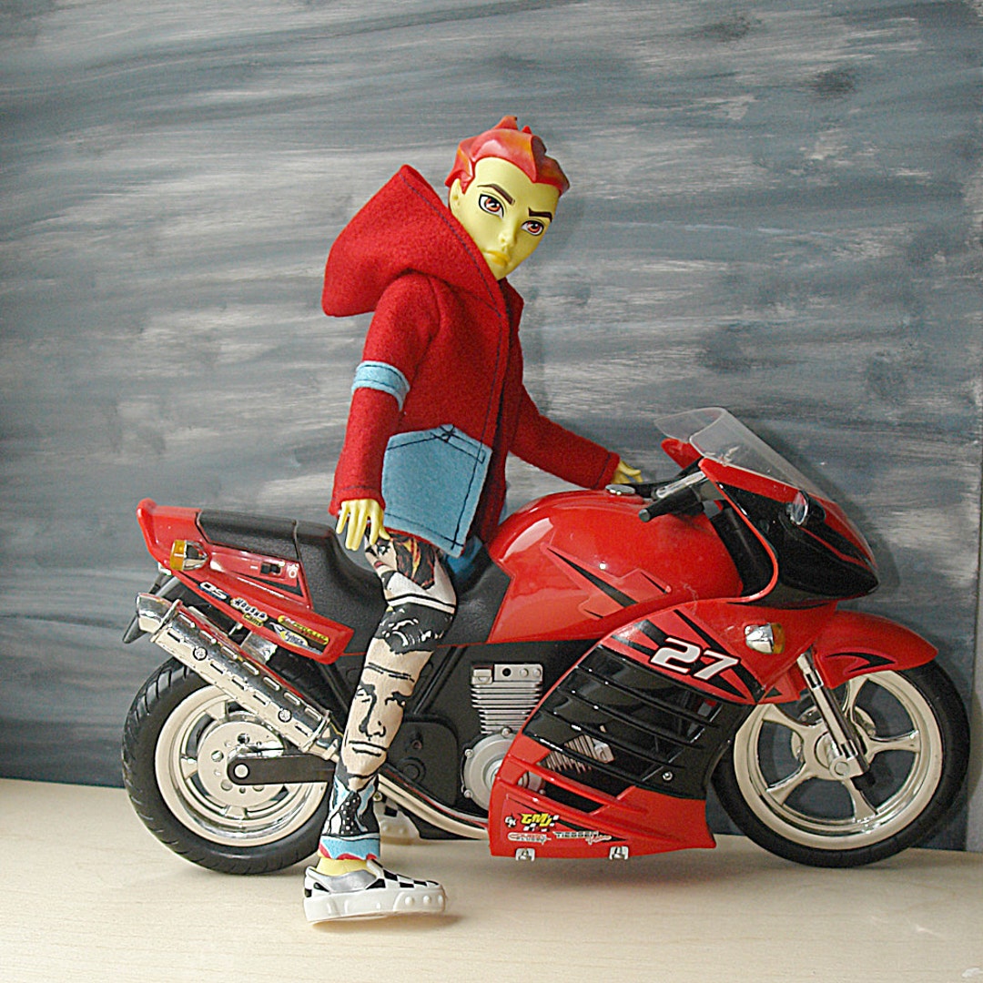 Monster Boy Clothes, MH Hoodie Jacket, Comics Print Pants, MH Boy Baggy ...