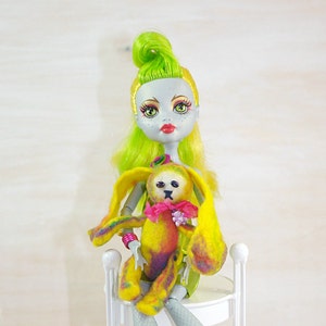 Tiny Bunny Felt Yellow Bunny Pocket Toy Best Friend for - Etsy