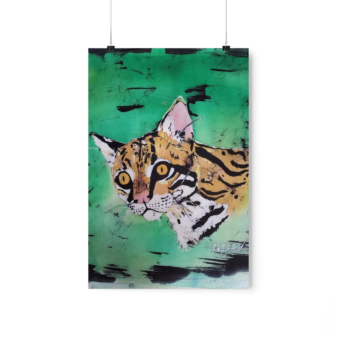 Ocelot Poster - Etsy