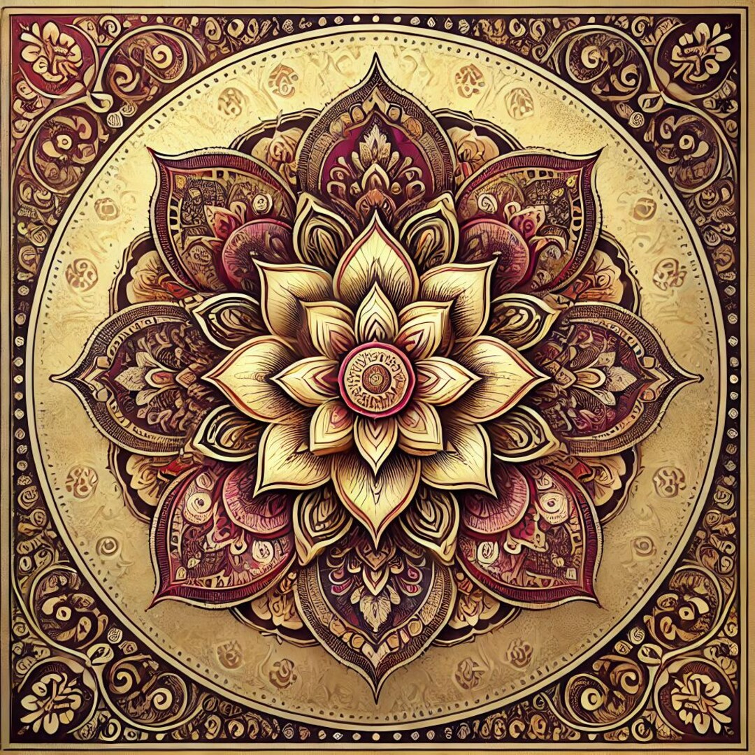 Cultural Mandala Art Bundle | 10 Digital Prints | Meditation and ...
