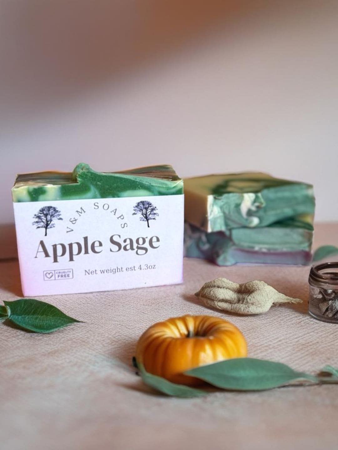 APPLE SAGE SOAP| Cold Process Soap| Handmade|natural Ingredients Soap ...