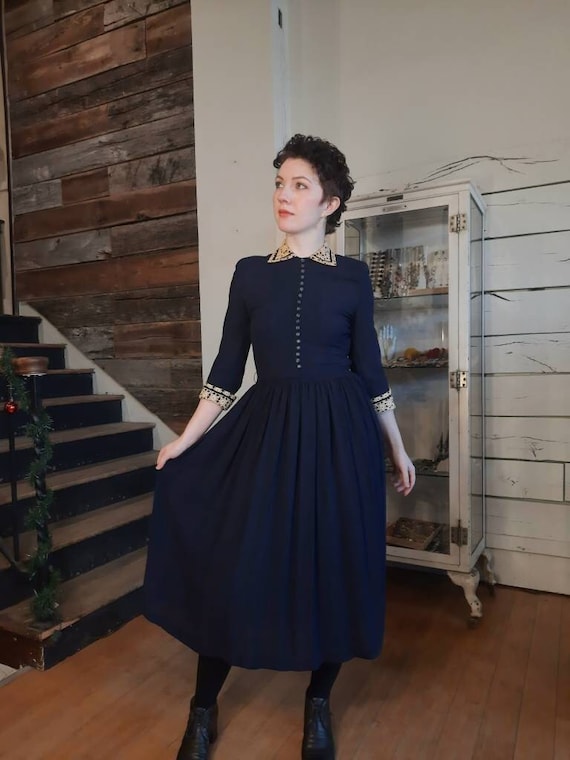 1940s vintage day dress - Gem