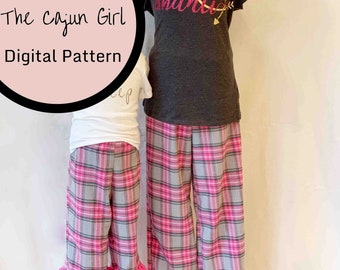 Girls Pajama Pattern - Etsy