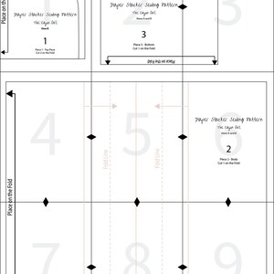 Diaper Stacker Sewing Pattern Nappy Stacker Digital Download | Etsy
