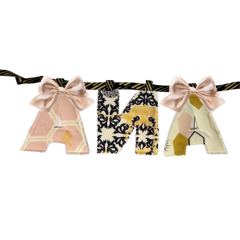 Fabric Letters and Numbers Sewing Pattern (various Sizes 3 to 8 Inches ...