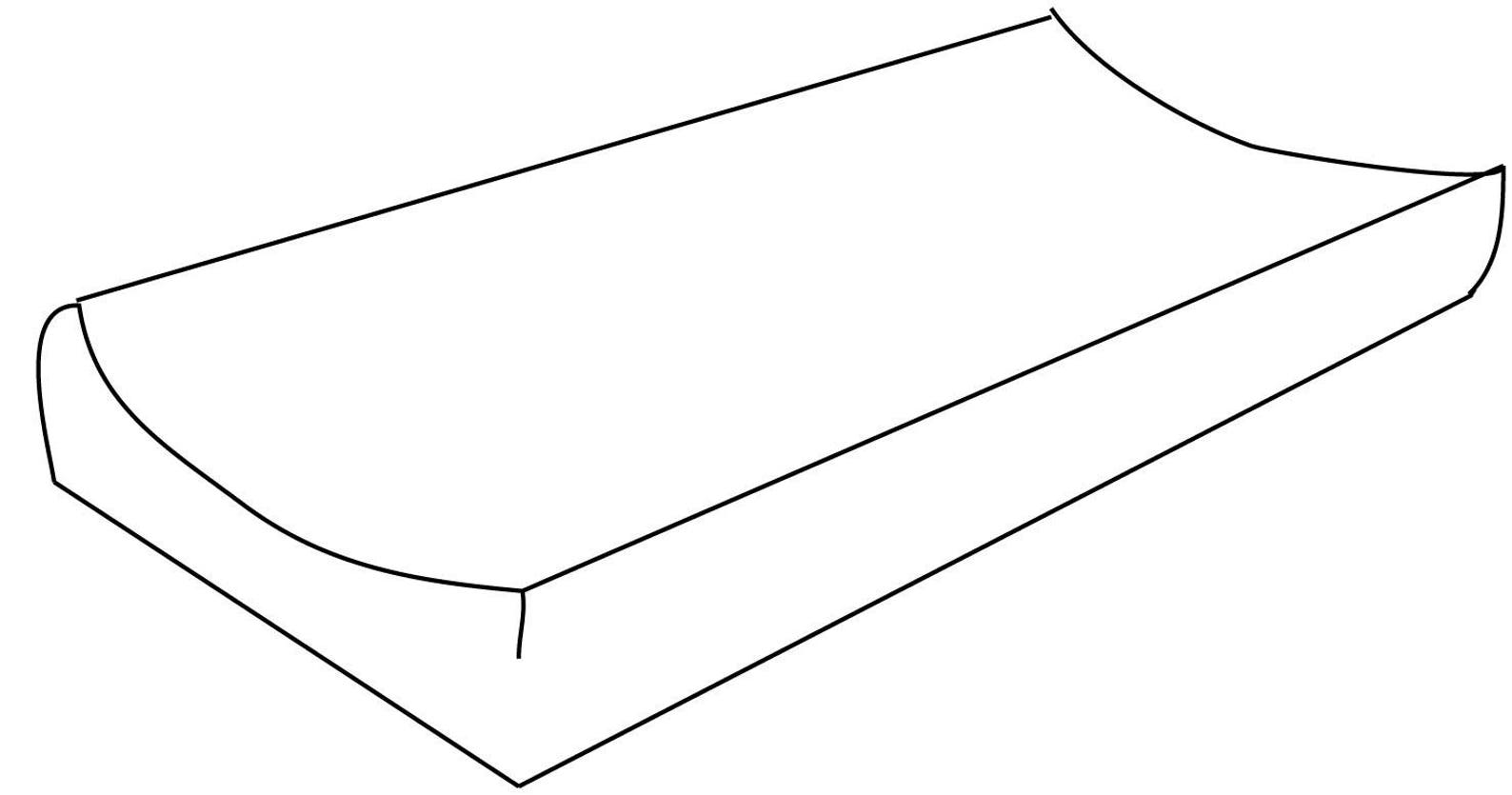 Contoured Changing Pad Cover Sewing Pattern - Make Any Size, Including ...