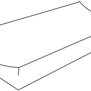Contoured Changing Pad Cover Sewing Pattern - Make Any Size, Including ...