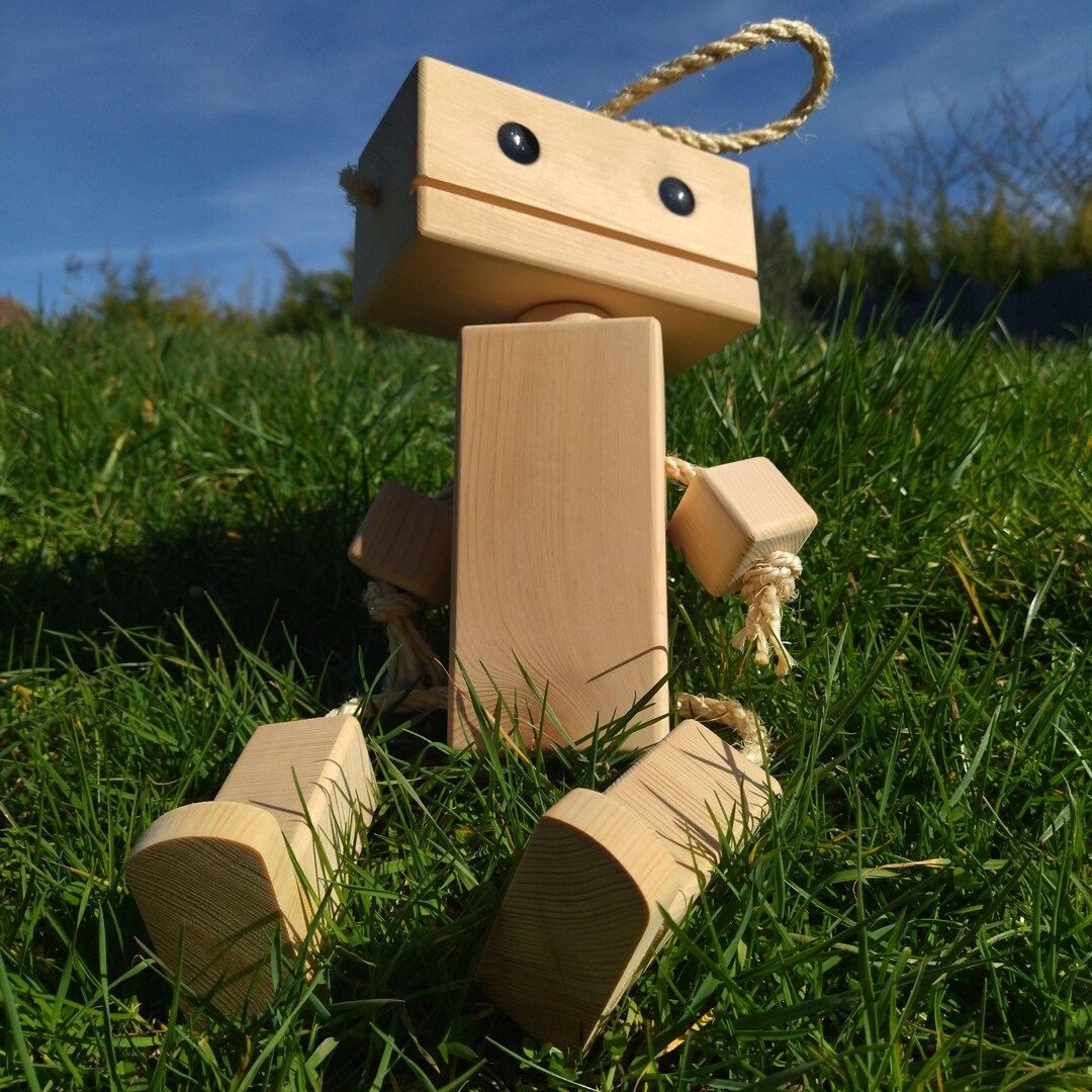 Articulated Robot – Educational and Ecological Toy in Wood & Epoxy ...