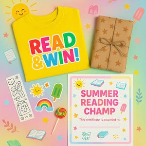 Summer Reading Survival Kit | Blind Date With a Book for Kids | Mystery ...