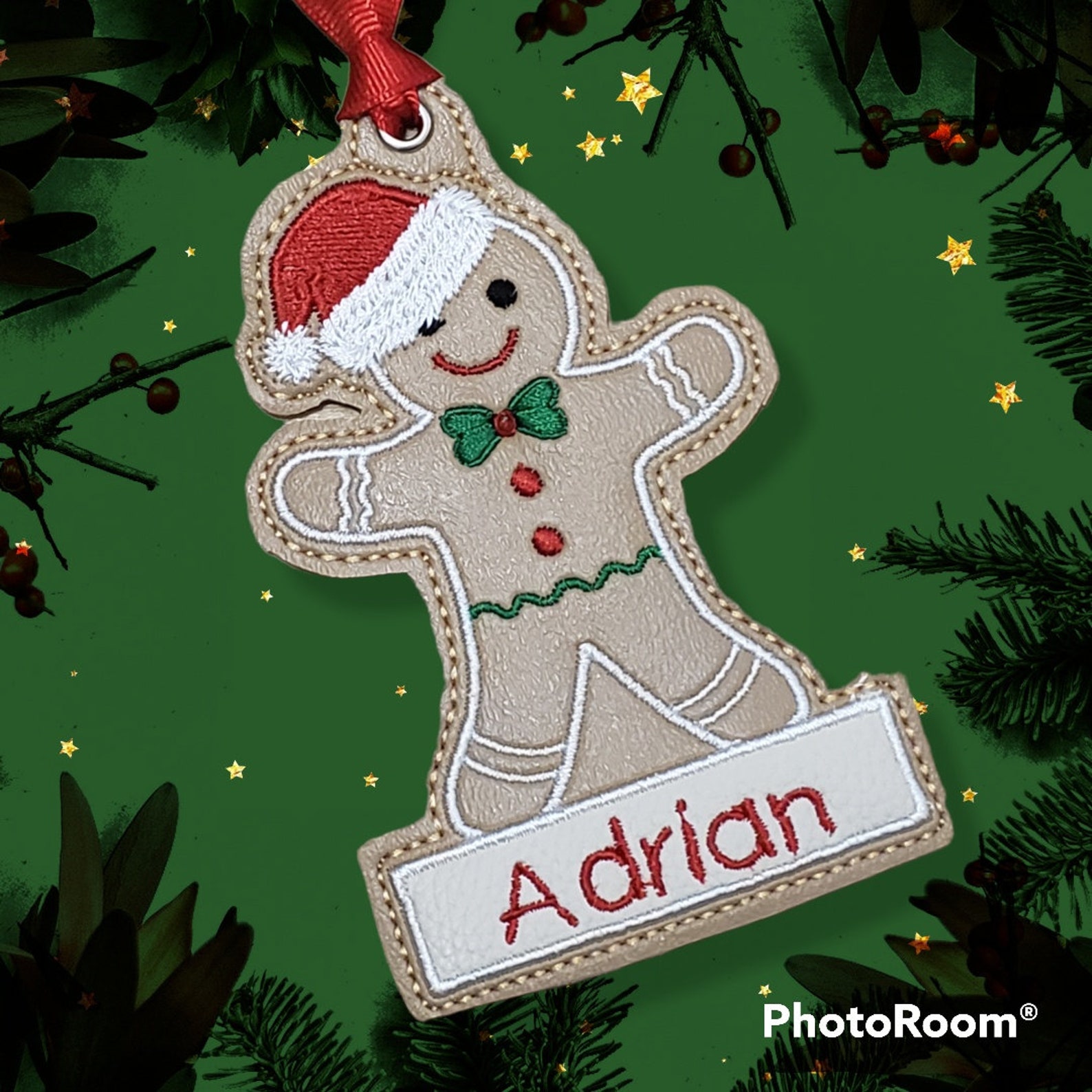 Gingerbread Ornament Boy and Girl - Christmas Gift Holiday Gift ...