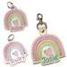 Oversize Tag Rainbow With Heart Tag Name Personalized - Etsy
