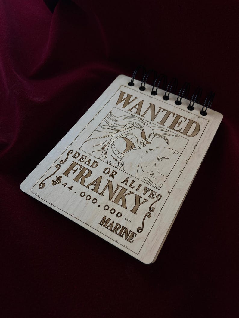 One Piece Anime Notebook | Notepad | Sketchbook - Custom Sketchbook ...