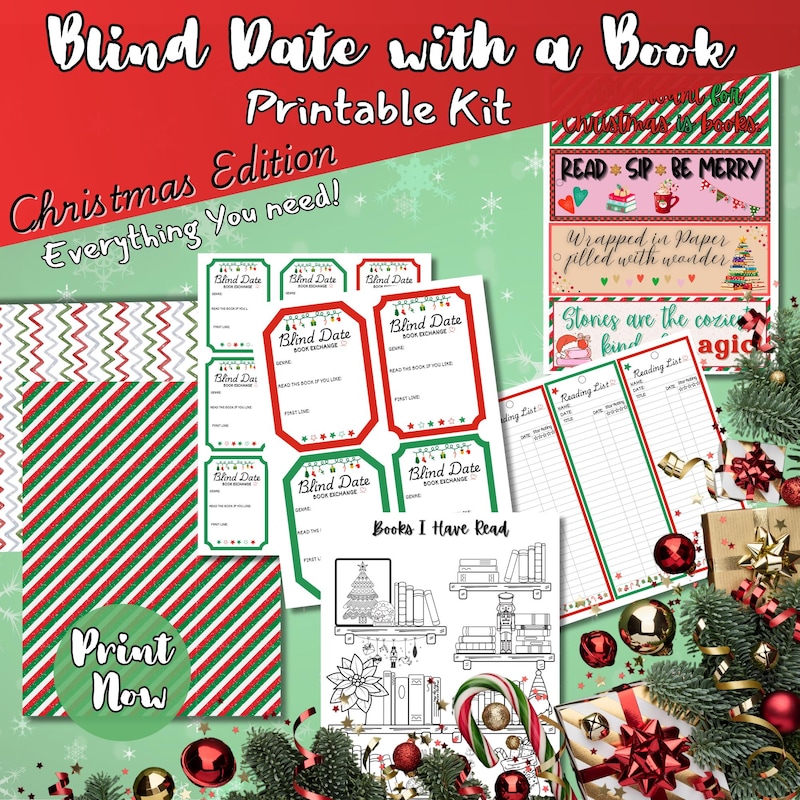 Blind Date Book Game - Etsy