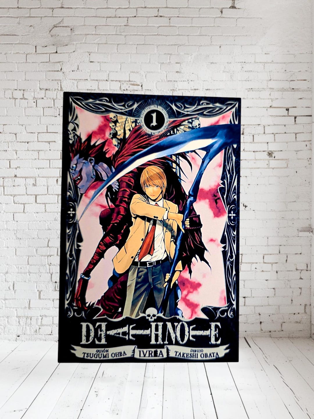 Death Note Anime Series Posters on 4" X 6" Aluminum Print With Free ...