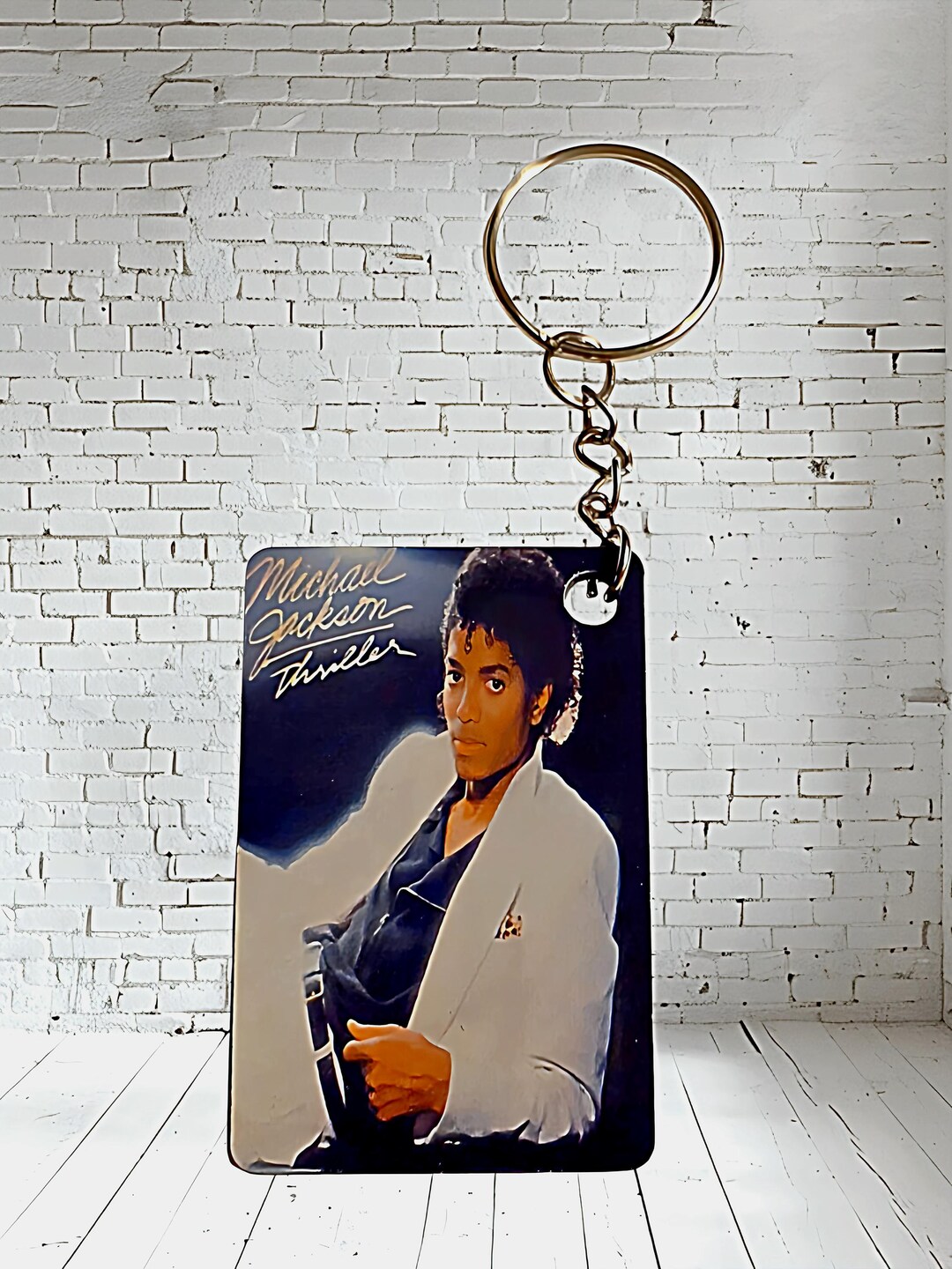 Michael Jackson Concert and Album Cover MDF Keychains With Free ...