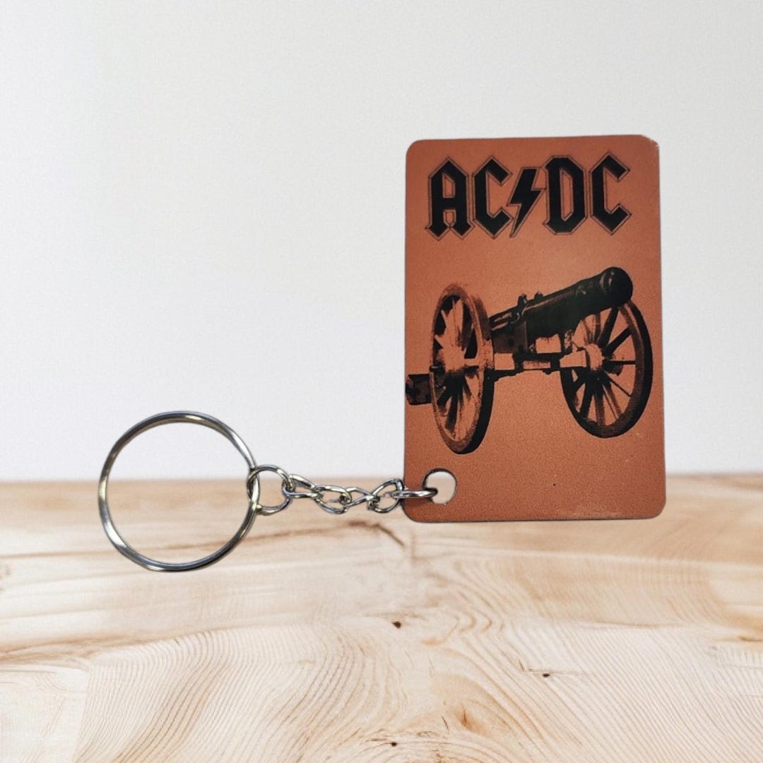 Concert and Album Cover Keychains With Free Shipping. AC/DC, Linkin ...