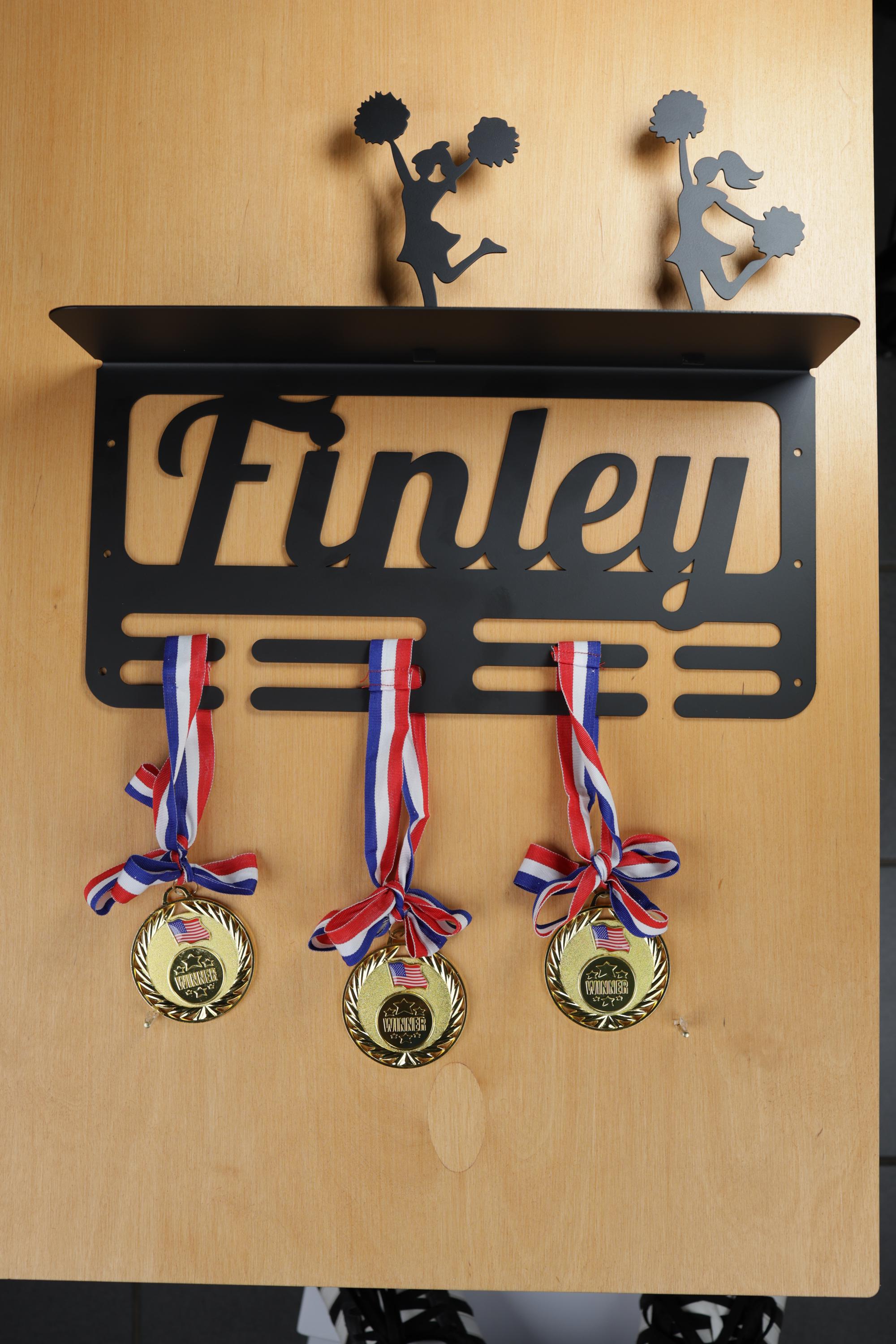 Custom Medal Holder, Medal Display Rack, Cheer Medal Holder, Custom ...