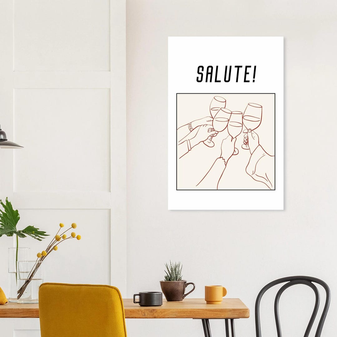 Salute Poster - Etsy