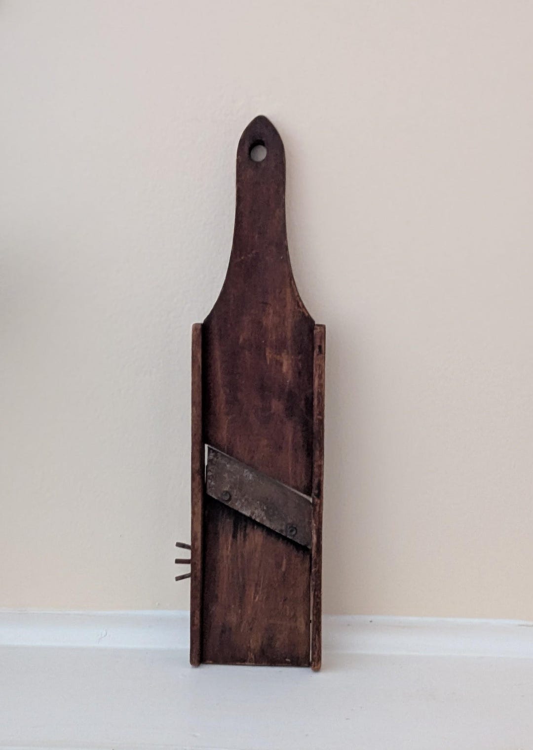 Vintage Wooden Food Slicer I Kraut or Cabbage Cutter - Etsy