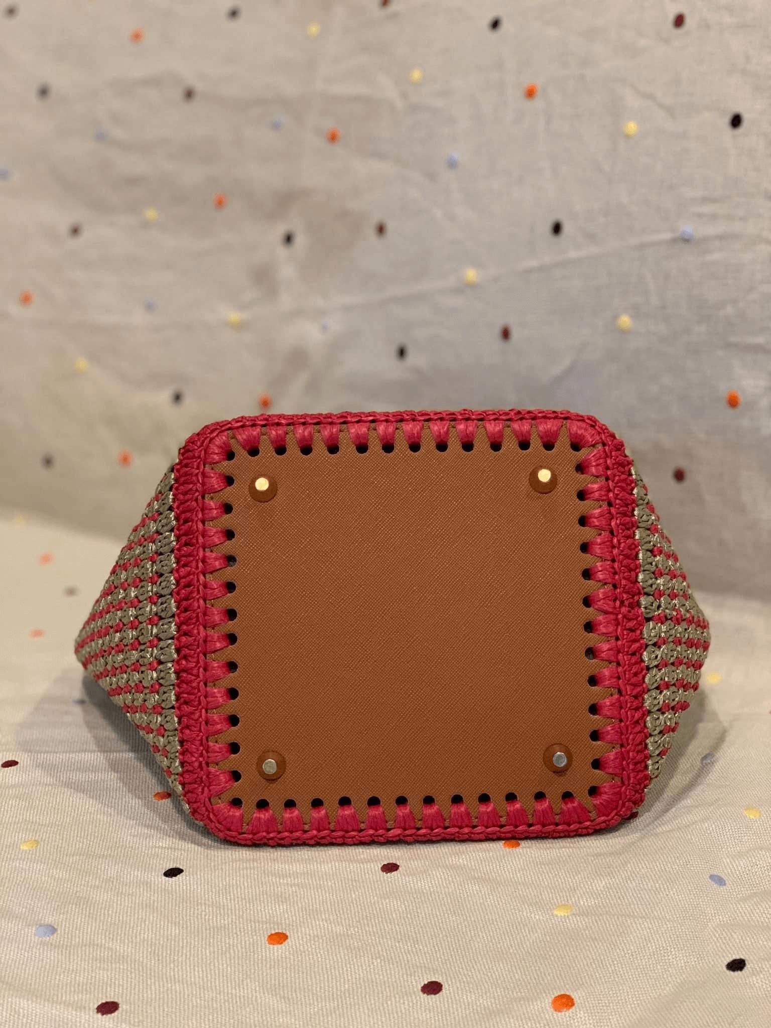 Raffia Bag Crochet Pattern | Easy Raffia Yarn Tote Tutorial | Woven ...