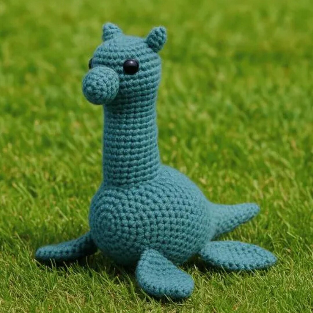 Crochet Pattern PDF | Nessie Amigurumi Plush Tutorial | Beginner ...