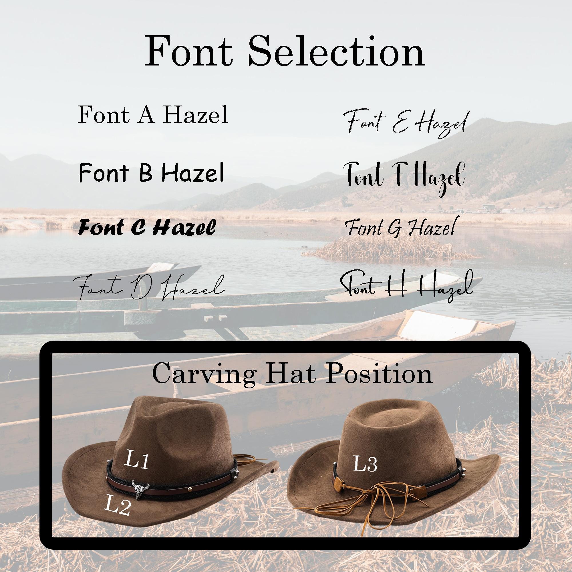 Western Cowboy Hat, Custom Bohemian Hat, Vintage Style Cowboy Hat ...