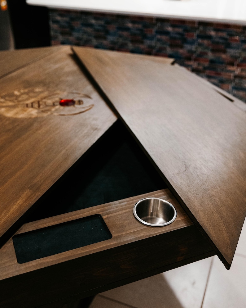 Custom Engraved Poker Table - Etsy