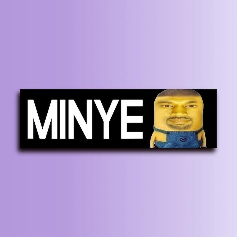 Kanye West Minion - Etsy