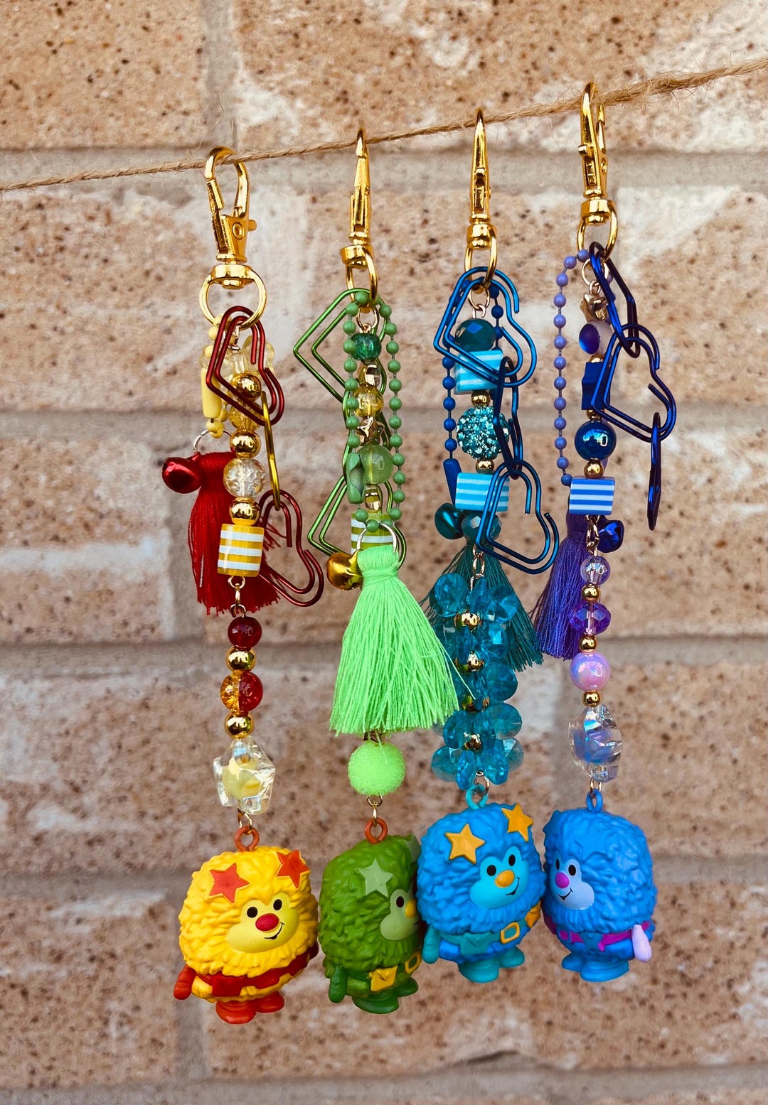 Rainbow Brite Cheebee Micro- the Sprites Keychains, Keyrings, Bag ...
