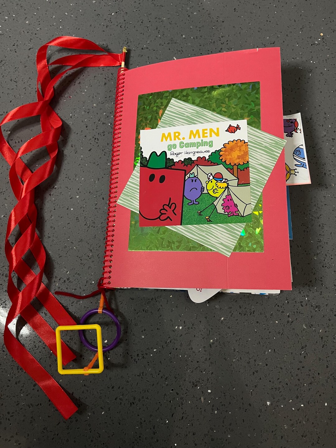 Mr. Men Activity Junk Journal With Therapy Activities, Fidgets and ...