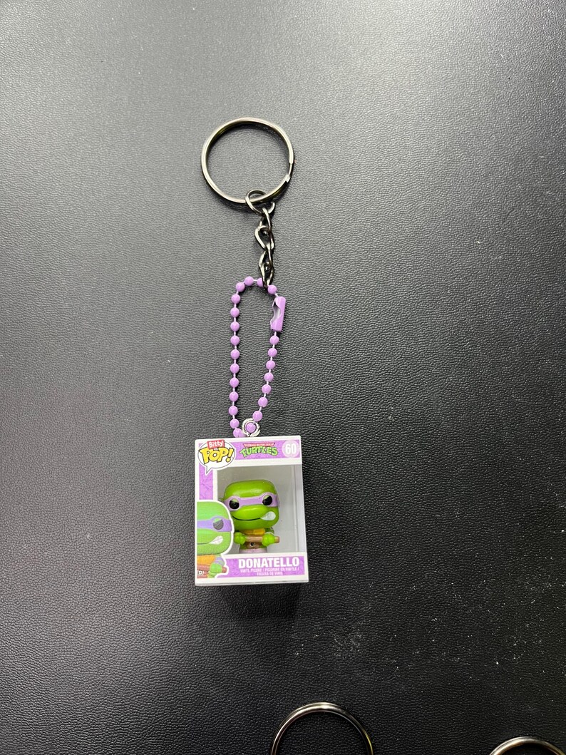 Teenage Mutant Ninja Turtle (TMNT) Funko Bitty Pop Keychains - Etsy