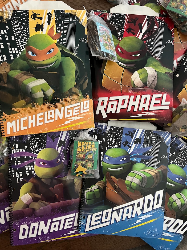 TMNT Raphael Junk Journal Kids Activity Coloring Book-teenage Mutant ...