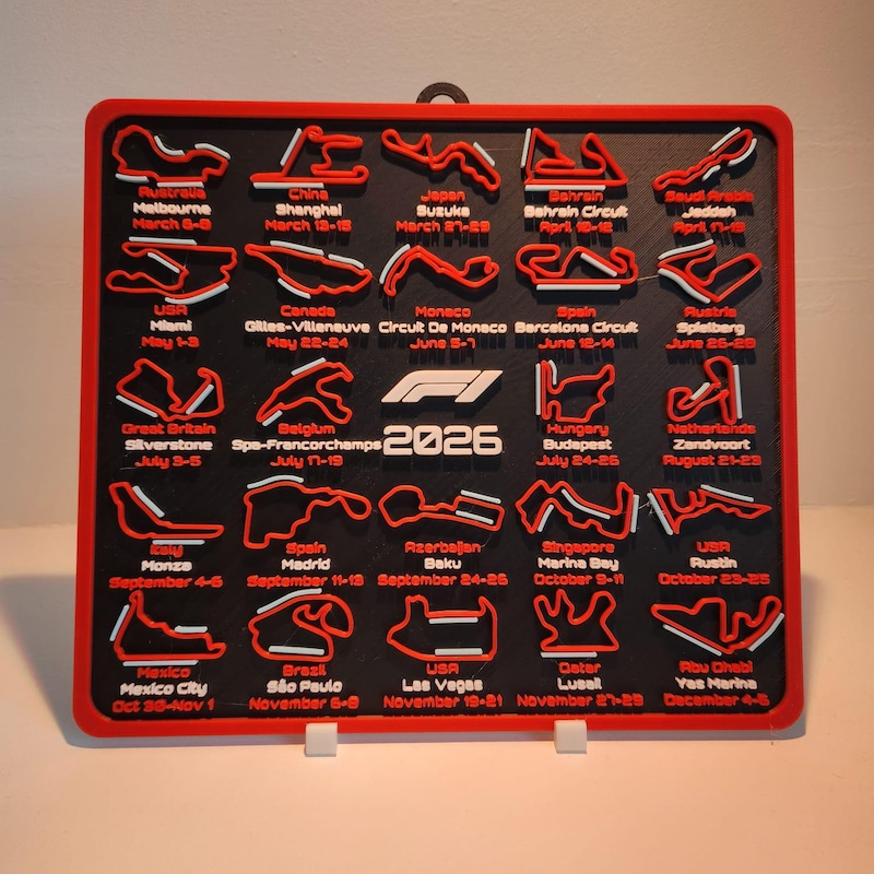 Formula One 3d Prints - Etsy UK