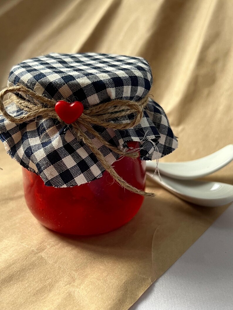 Handmade Raspberry Jam Candle, Rustic Kitchen Decor - Etsy