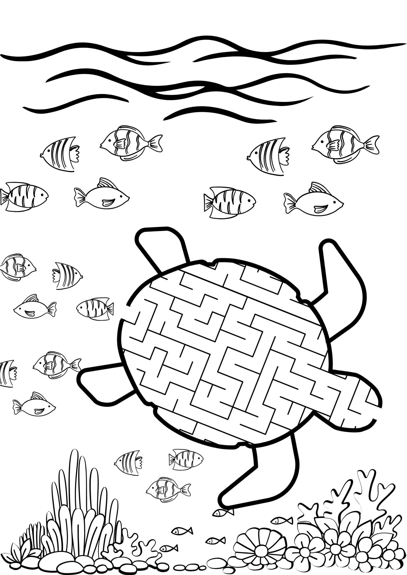 Maze Colouring Sheets Printable - for Kids - Age 8+ - Etsy