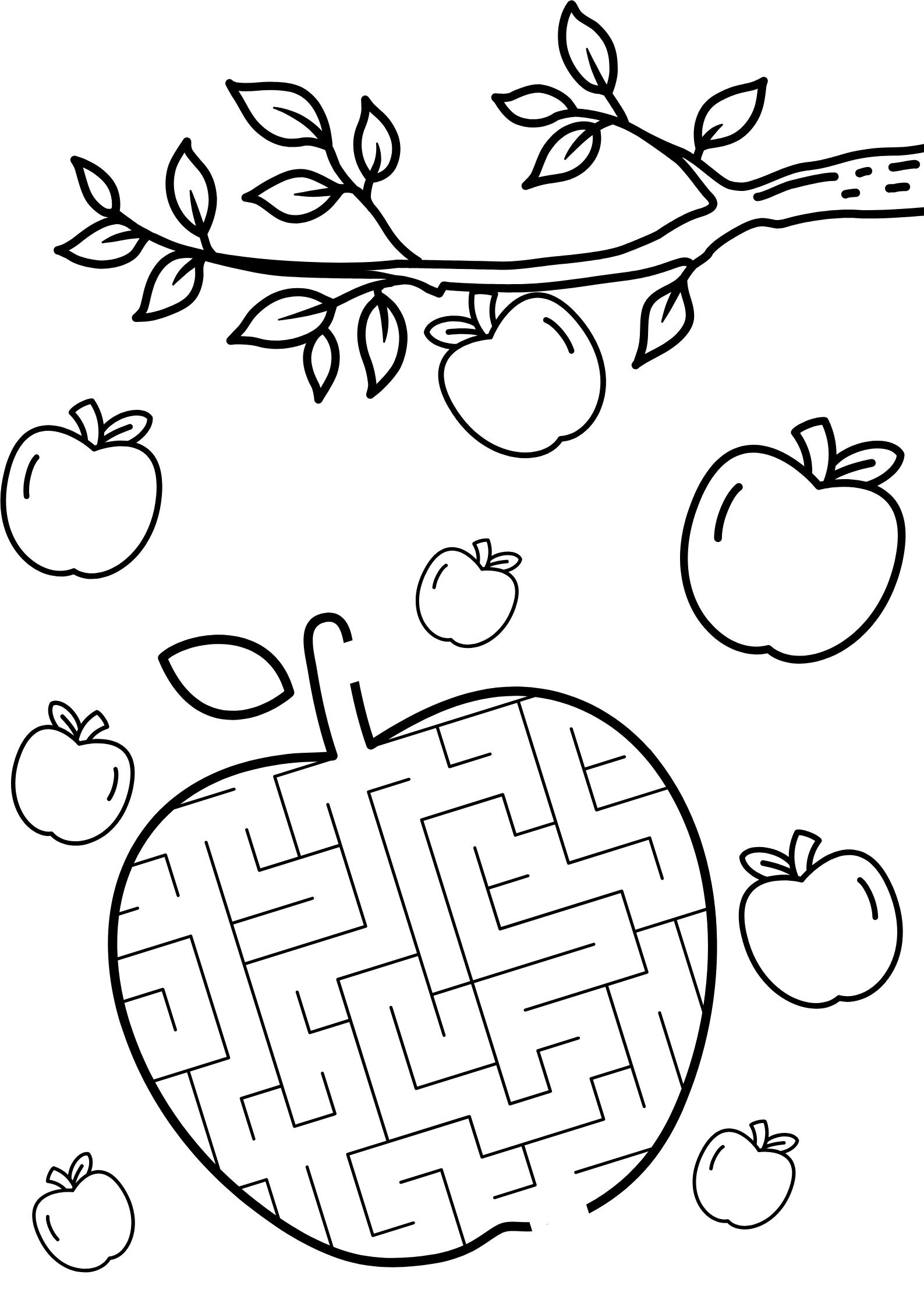 Maze Colouring Sheets Printable - for Kids - Age 8+ - Etsy