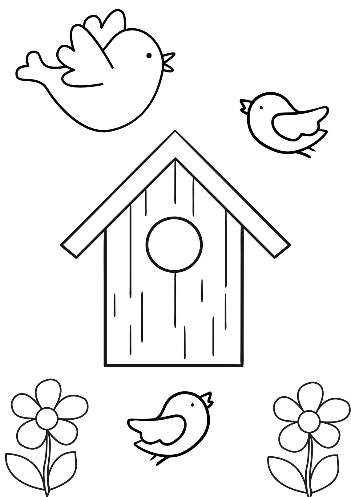 Spring Time Colouring Sheets Printable - for Kids - Age 2+ - Etsy
